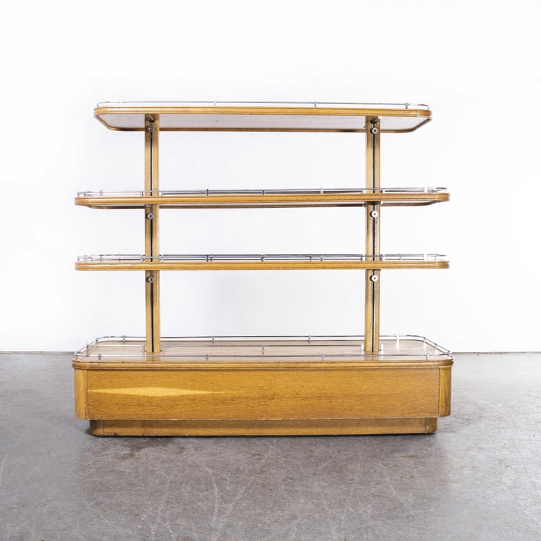 1950's Original Mid Floor Haberdashery Display Shelving Stand, 'Model ...