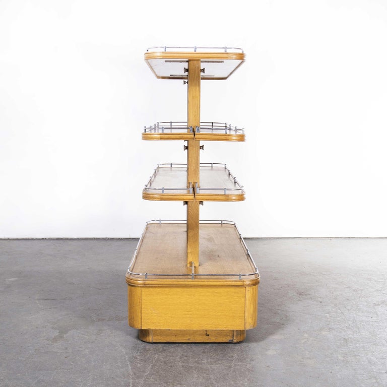 1950's Original Mid Floor Haberdashery Display Shelving Stand, 'Model ...