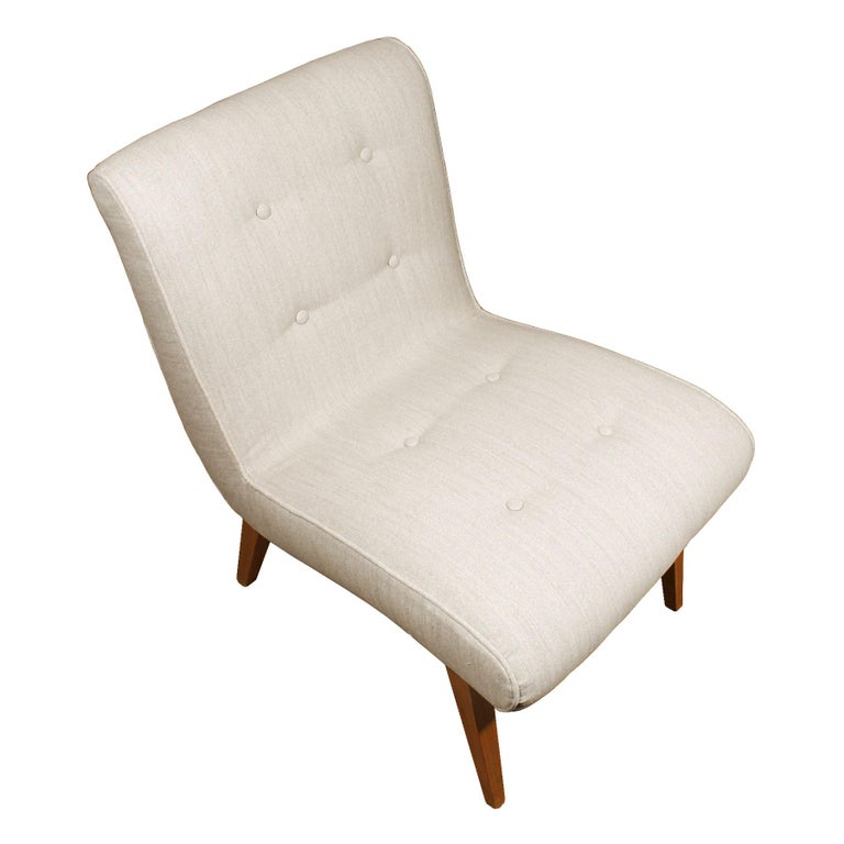 1950s Pair of Vostra Chairs by Walter Knoll, Beech, Felt, Germany For ...