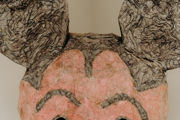 1950s Papier Mâché Mask, Mickey Mouse at 1stDibs