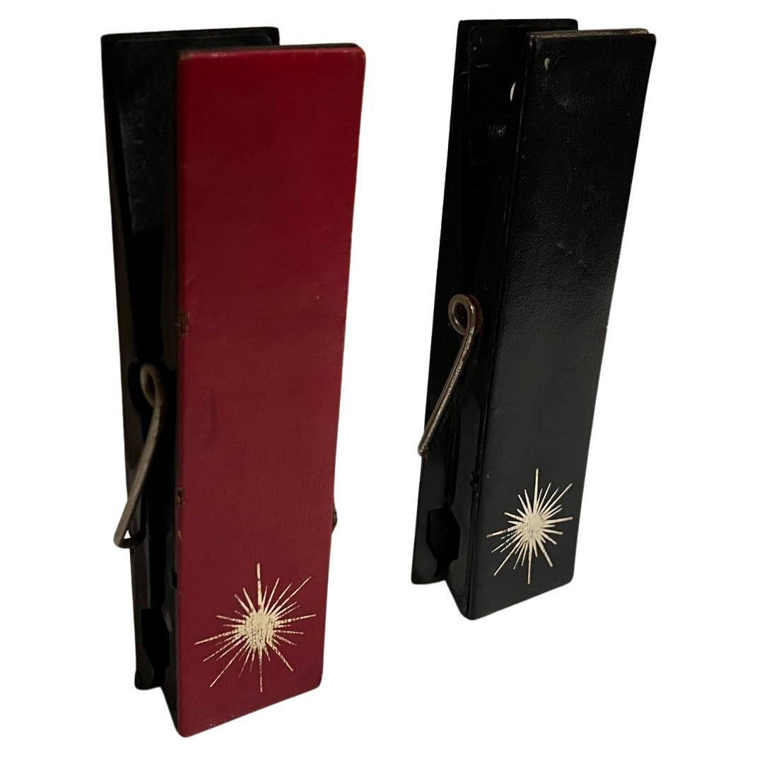 1950s Large Juggling Batons, Set of Two 'Set 4' For Sale at 1stDibs