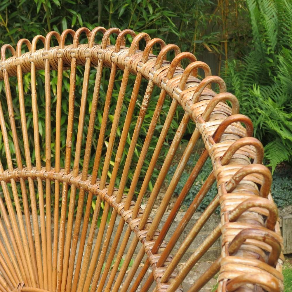 1950s Rattan Metal Chair Janine Abraham and Dirk Jan Rol, Franco Albini ...