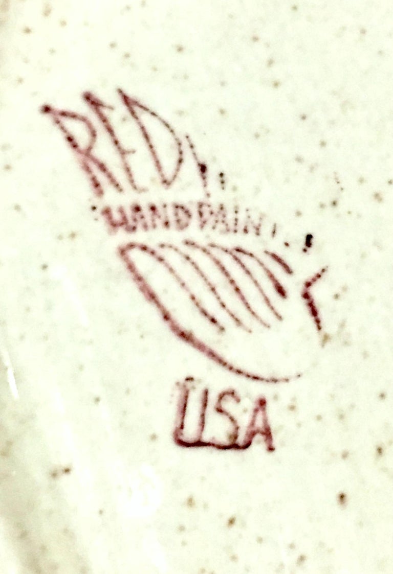 1950s Red Wing Pottery "Bob White" Set of Three Servings Pieces For ...