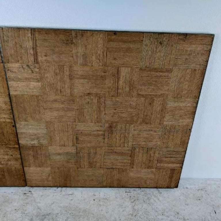 1950s Removable Oak Parquet Interlocking Oak Dance Floor Tiles For Sale ...