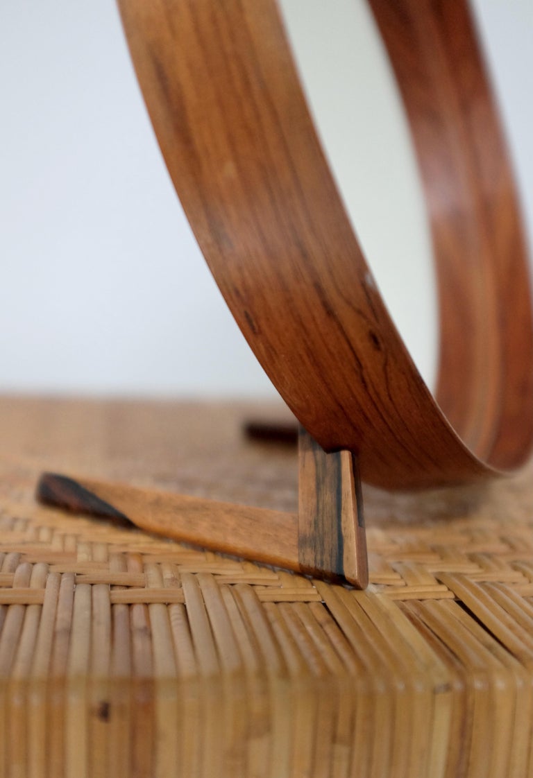 1950's, Rosewood Mirror by Nils Troed For Sale at 1stDibs