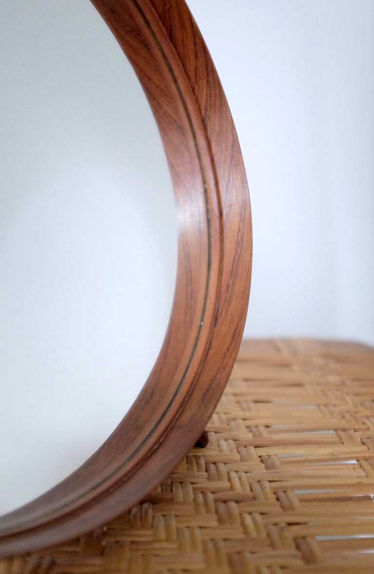 1950's, Rosewood Mirror by Nils Troed For Sale at 1stDibs