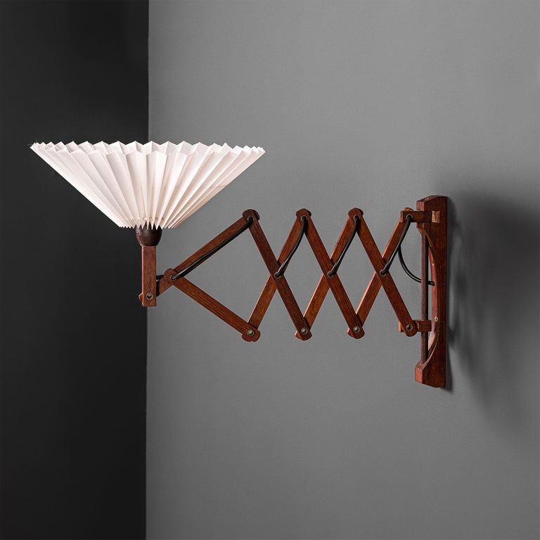 1950’s Scissor Wall Lamp For Sale at 1stDibs