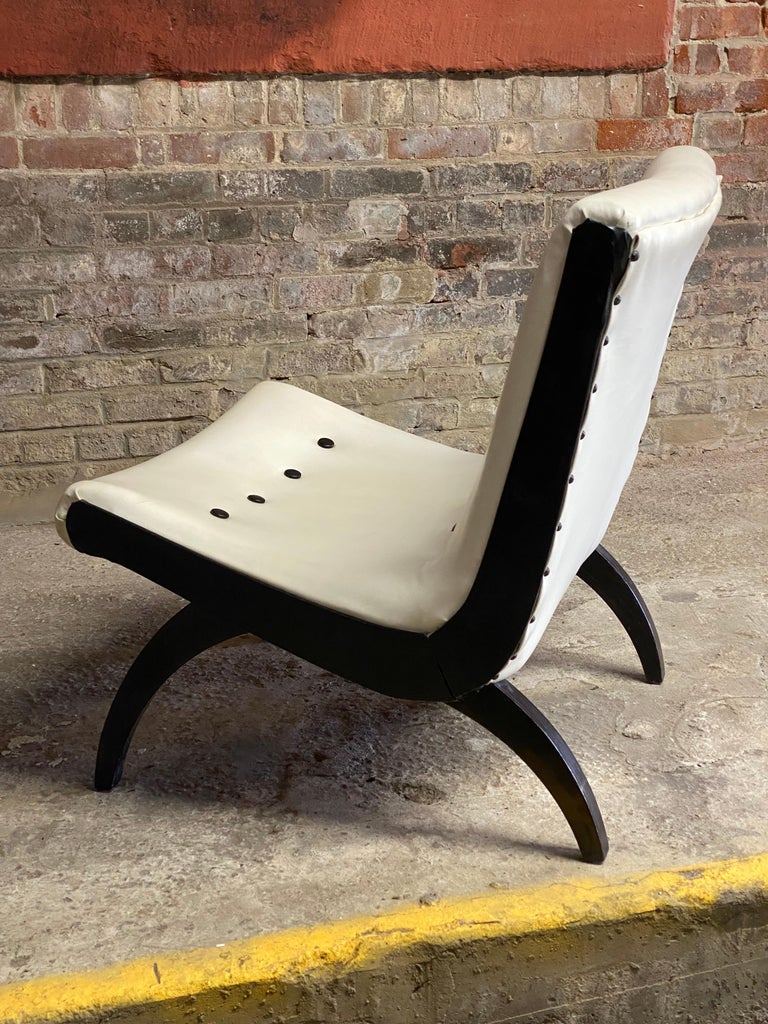 1950s Scoop Lounge Chair For Sale at 1stDibs