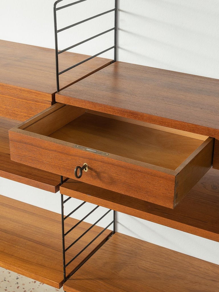 1950s Shelving System by Nils Strinning Danish Design For Sale at 1stDibs