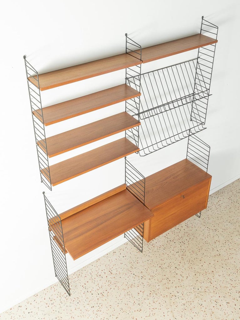 1950s Shelving System by Nils Strinning Danish Design For Sale at 1stDibs