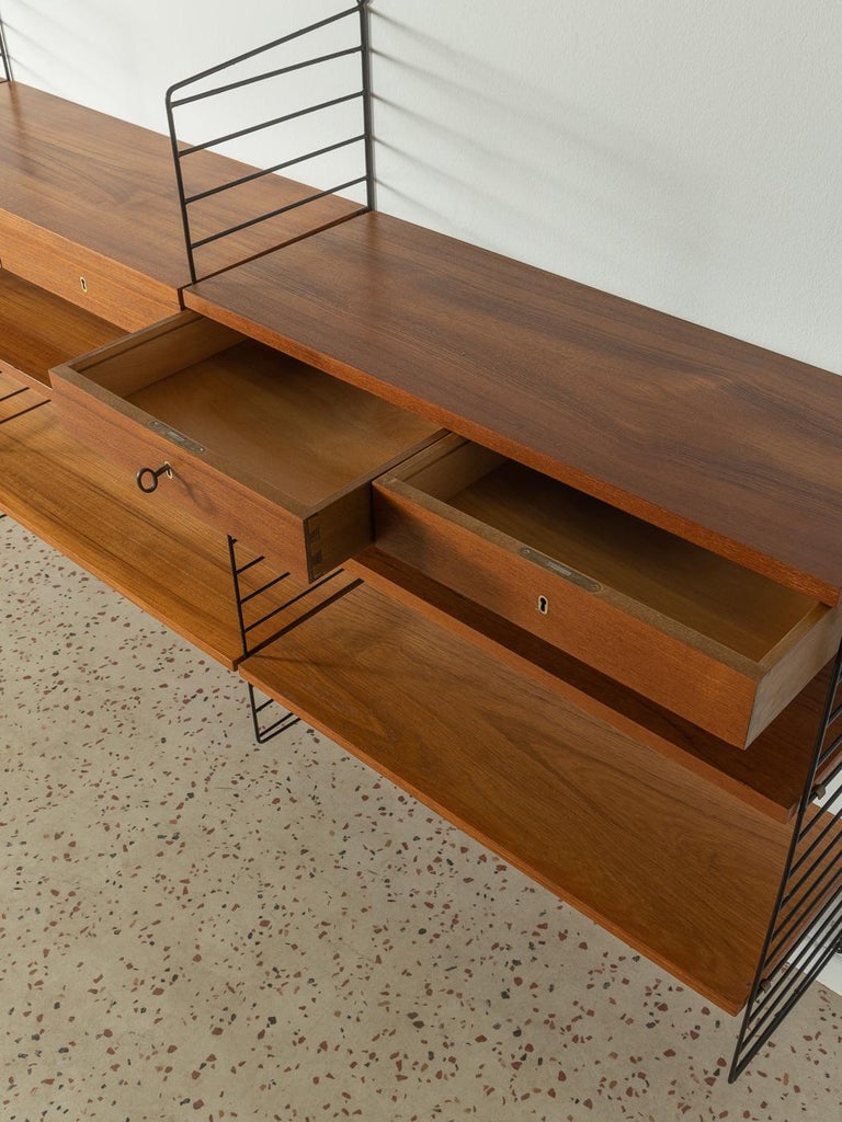 1950s Shelving System by Nils Strinning Danish Design For Sale at 1stDibs