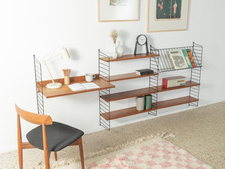 1950s Shelving System by Nils Strinning Made in Sweden For Sale at 1stDibs