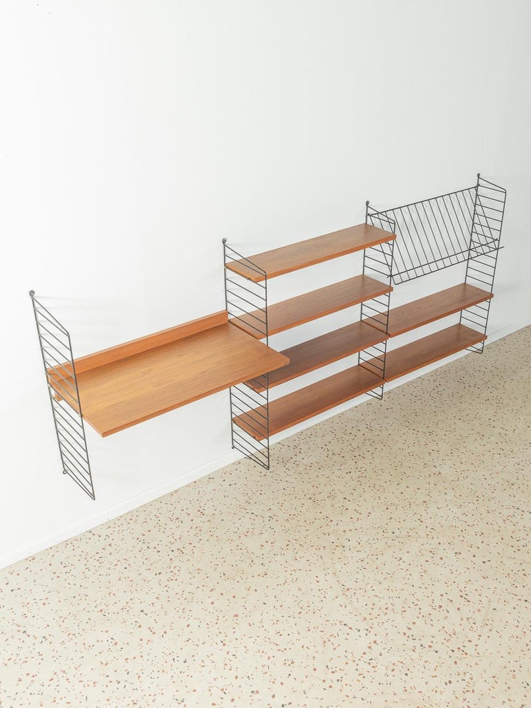 1950s Shelving System by Nils Strinning Made in Sweden For Sale at 1stDibs