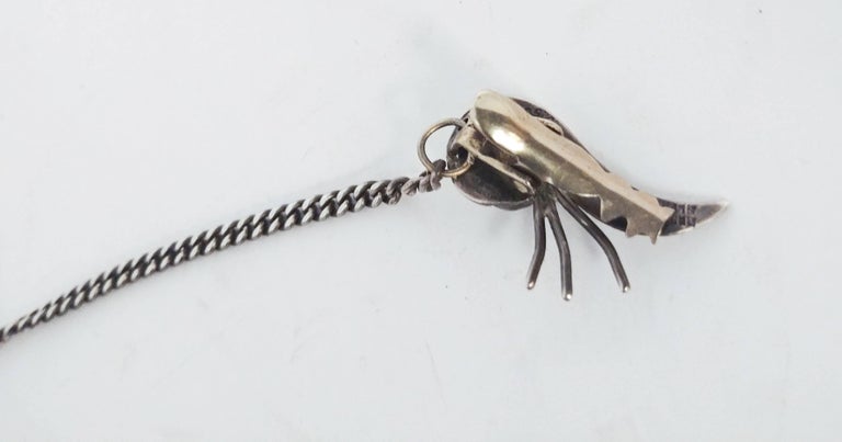 Silver Wing Sweater Guard, 1950s at 1stDibs