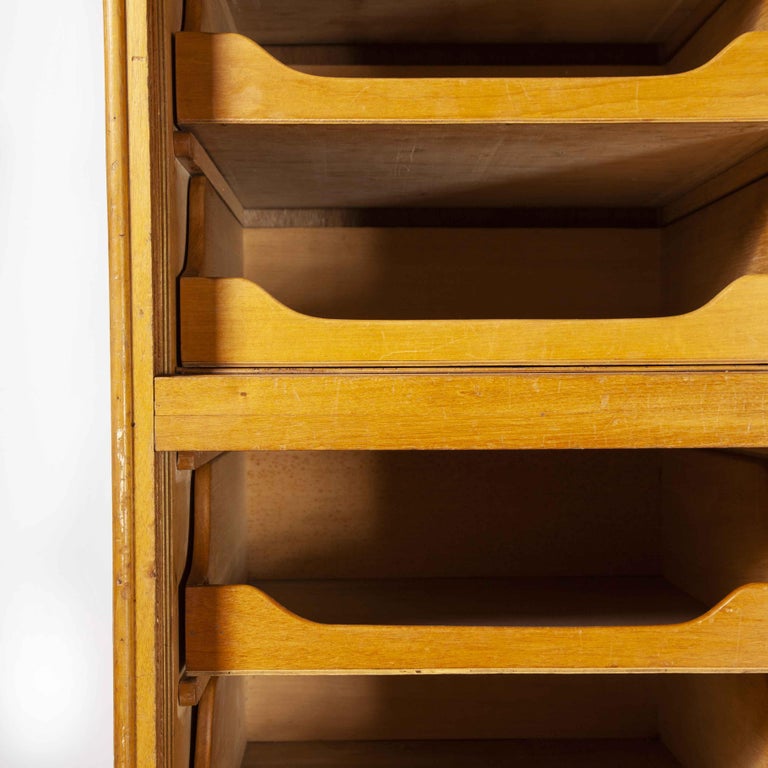 1950's Single Fronted Original Haberdashery Storage Unit, Sturrock and ...