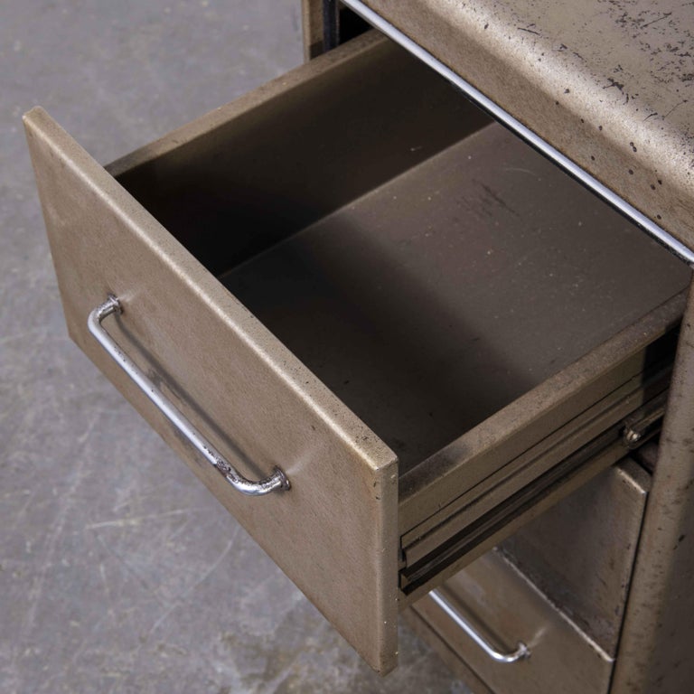 1950's Small Metal Filing Cabinet - Three Drawer at 1stDibs | small ...