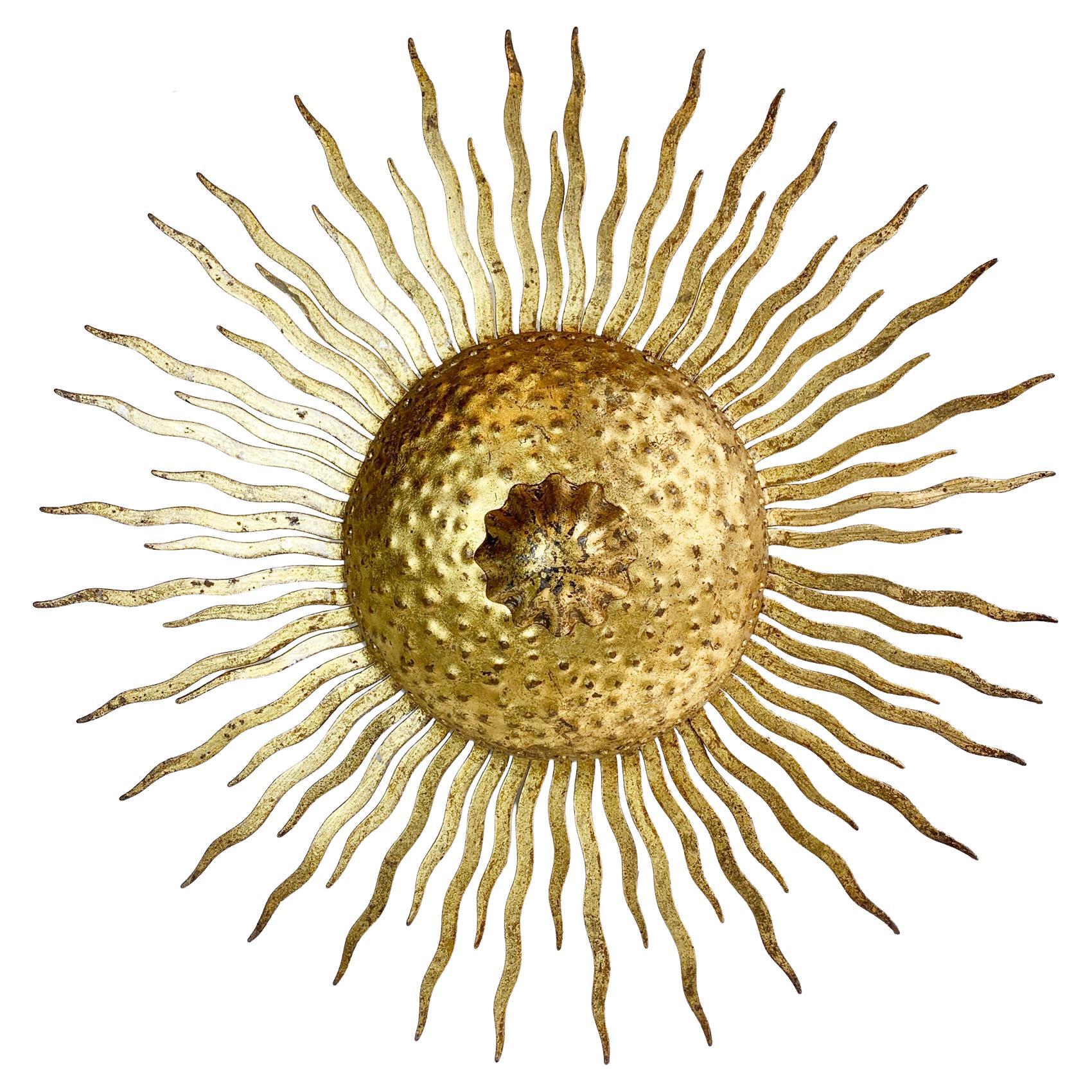 Mid-Century Black and White Brutalist "Spider” Light Italy 1950’s For ...