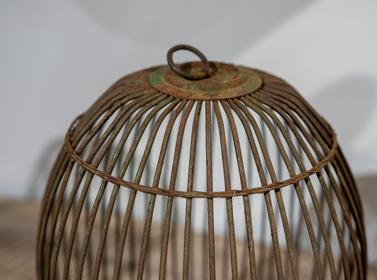 1950s Spanish Pair of Iron Cages For Sale at 1stDibs