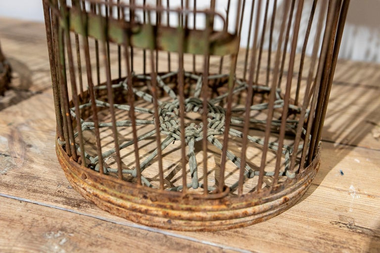 1950s Spanish Pair of Iron Cages For Sale at 1stDibs