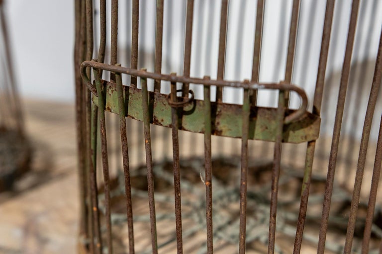 1950s Spanish Pair of Iron Cages For Sale at 1stDibs