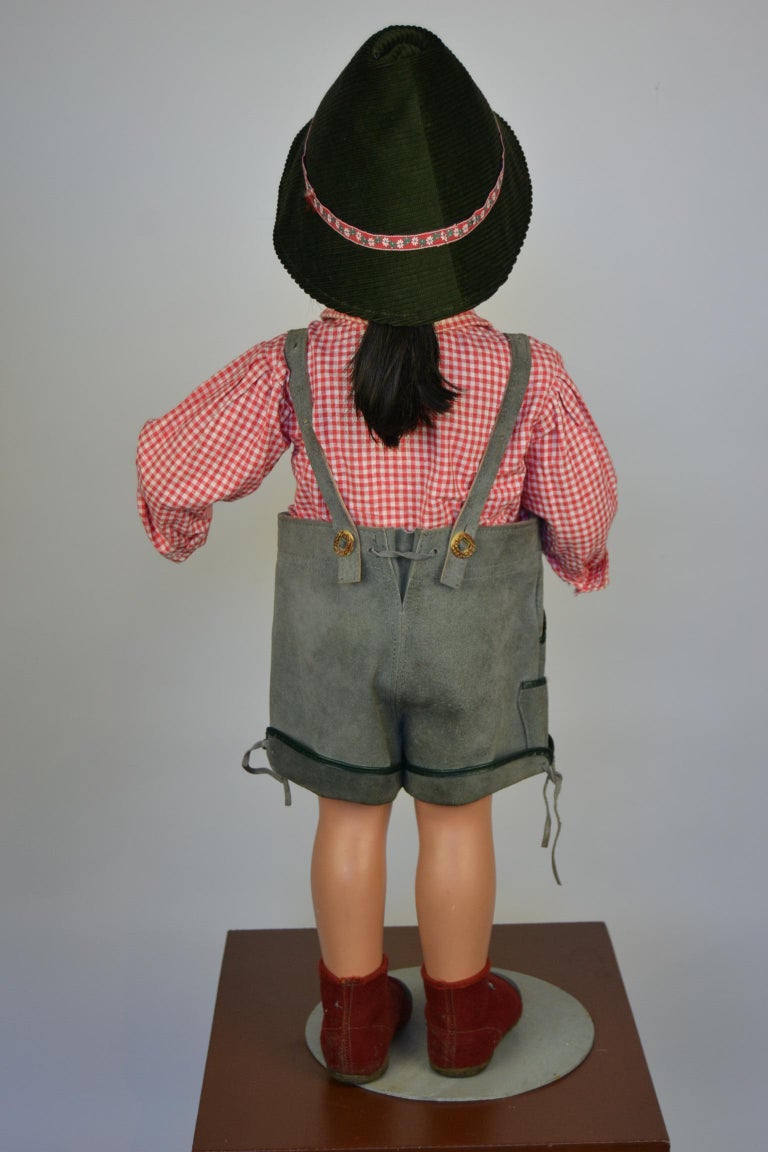 1950s Store Display Mannequin Child, Tyrol Clothing, Kathe Kruse Style ...
