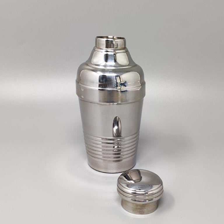 1950s Stunning Cocktail Shaker in Stainless Steel, Made in Italy For ...