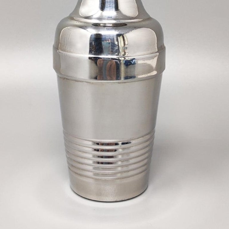 1950s Stunning Cocktail Shaker in Stainless Steel, Made in Italy For ...