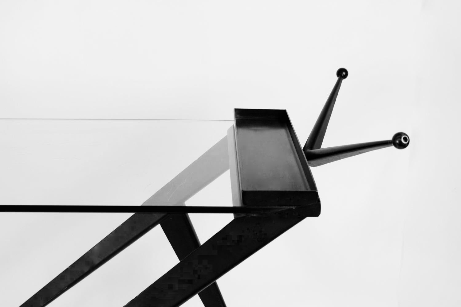 1950s Table on Wheels by Angelo Ostuni For Sale at 1stDibs