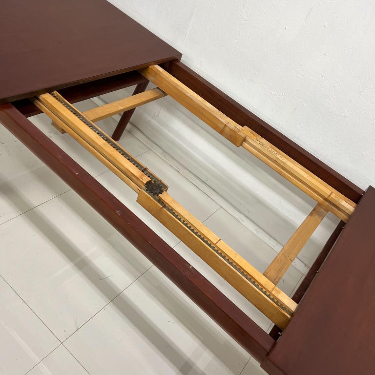 1950s T.H. Robsjohn-Gibbings for Widdicomb Great Extendable Dining ...