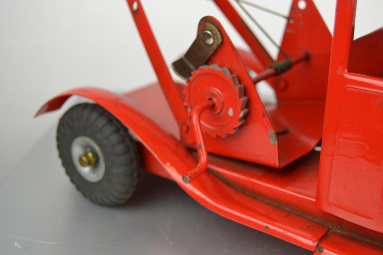 1950s Tri-Ang Toy Truck, a Bedford Lorry Wrecker Truck, Pressed Steel ...