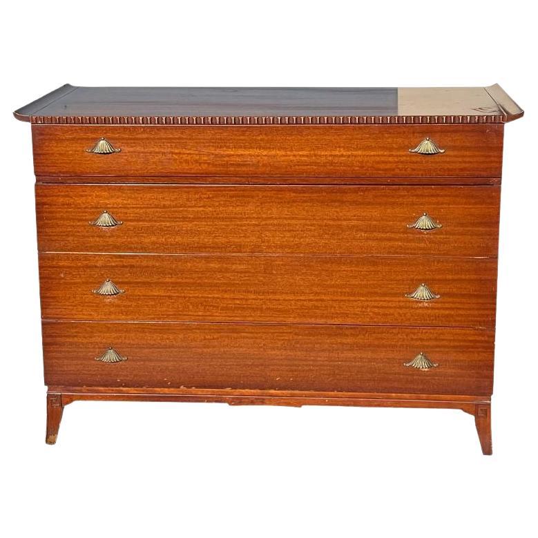 1970s Vintage Henry Link Faux Bamboo Dresser in Coastal Boho Chic Style ...