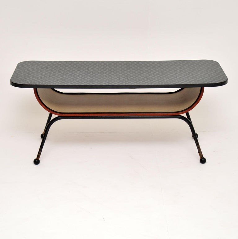 1950s Vintage Atomic Coffee Table at 1stDibs