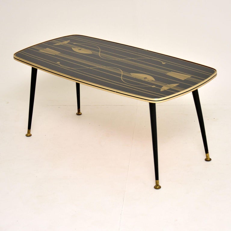 1950s Vintage Atomic Style Coffee Table at 1stDibs | 1950 coffee table ...