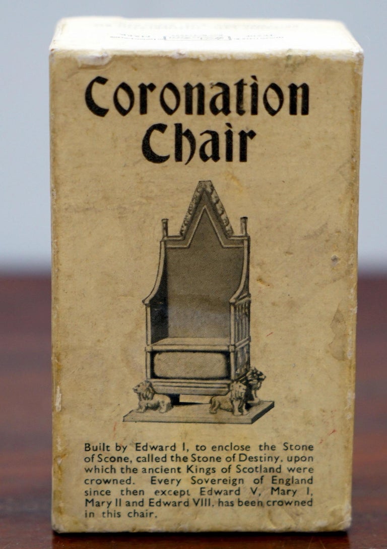 1950s Vintage Britain's Model No. 86D of the Coronation Chair of ...