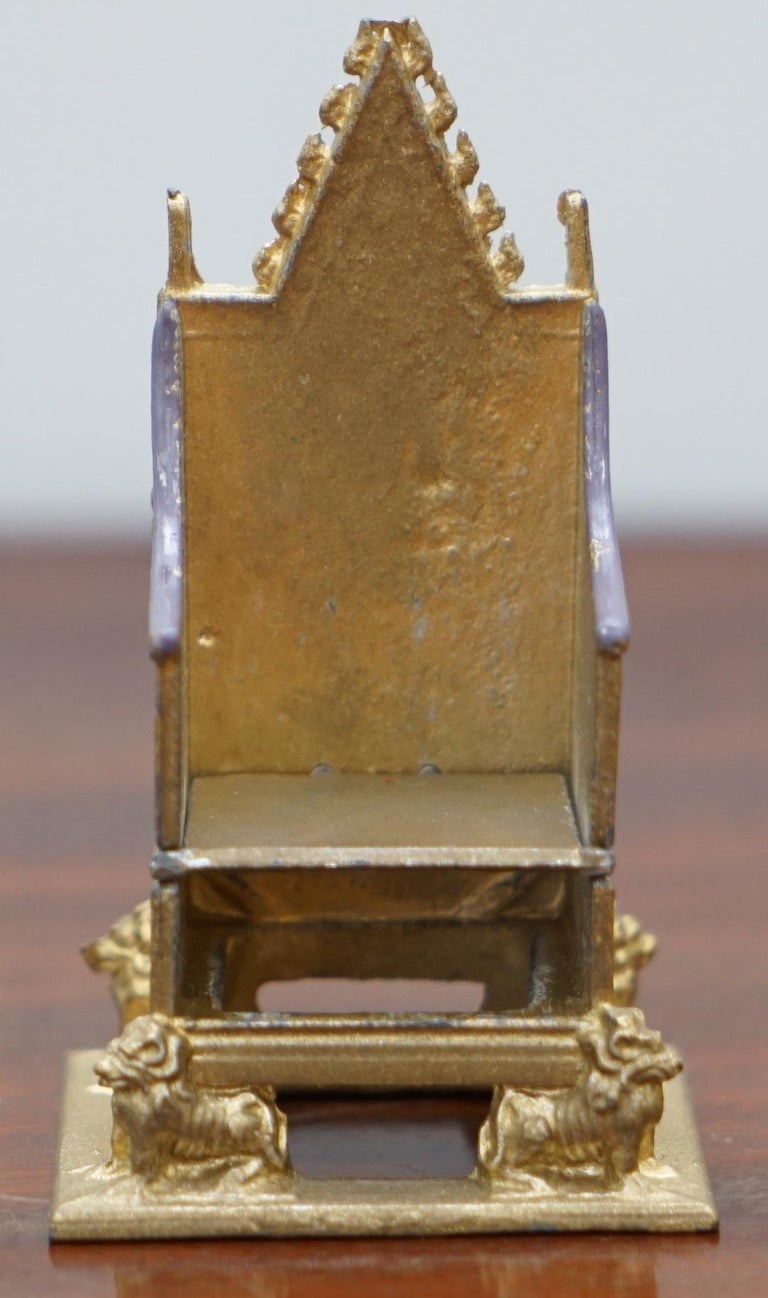 1950s Vintage Britain's Model No. 86D of the Coronation Chair of ...