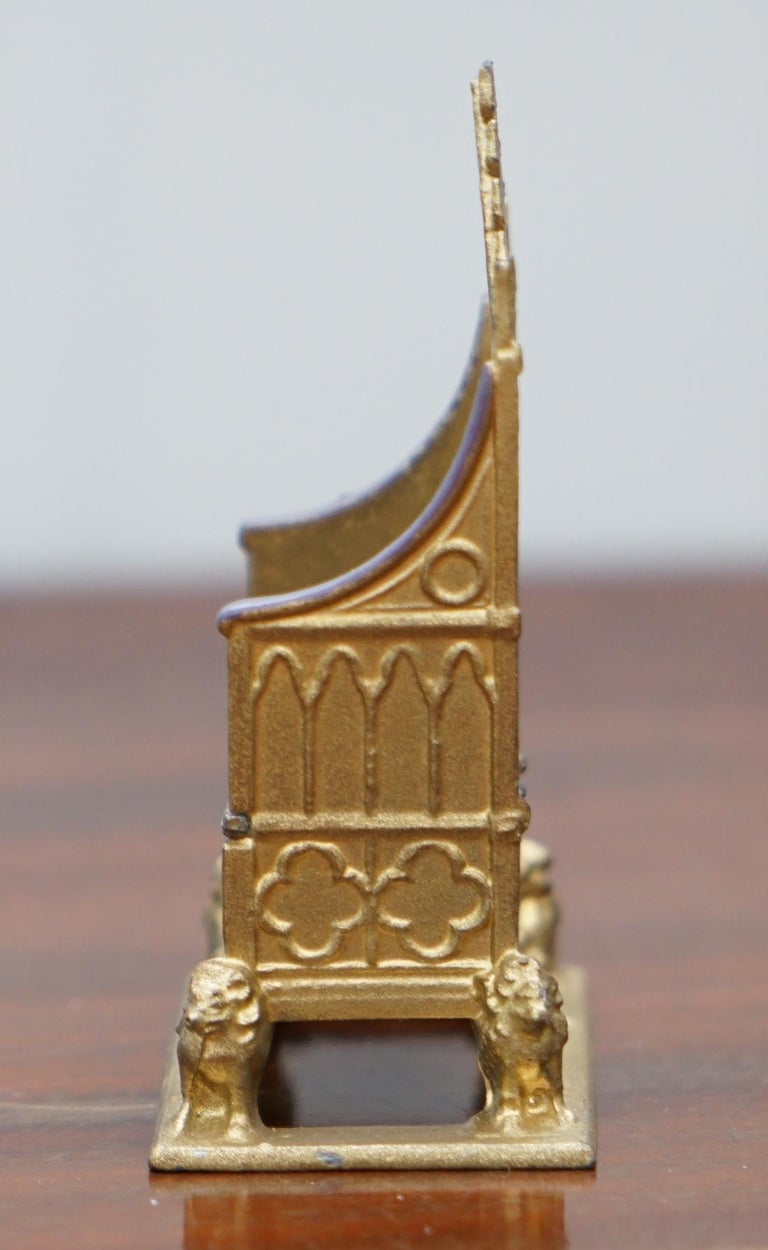 1950s Vintage Britain's Model No. 86D of the Coronation Chair of ...