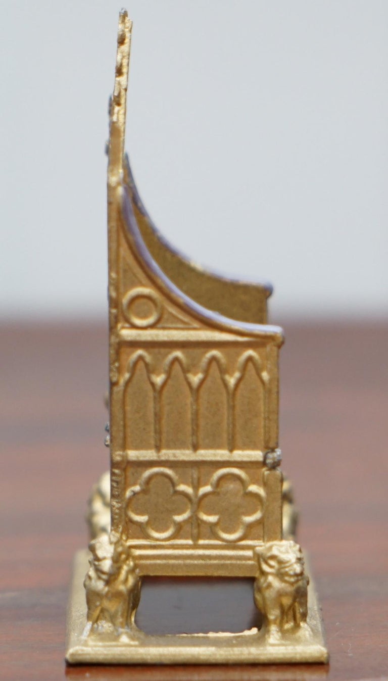 1950s Vintage Britain's Model No. 86D of the Coronation Chair of ...