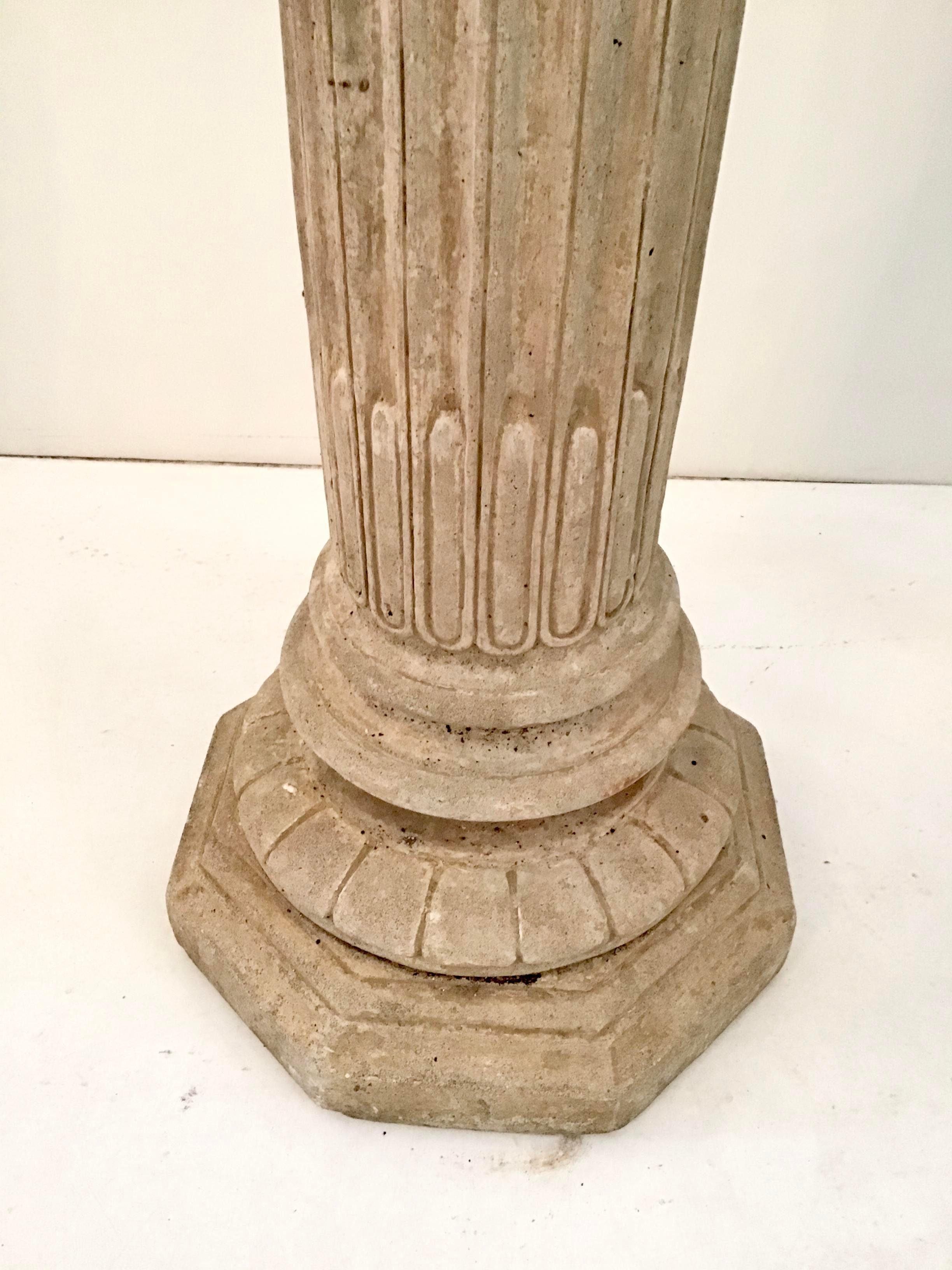 1950s Vintage Classical Garden Pedestal For Sale at 1stDibs