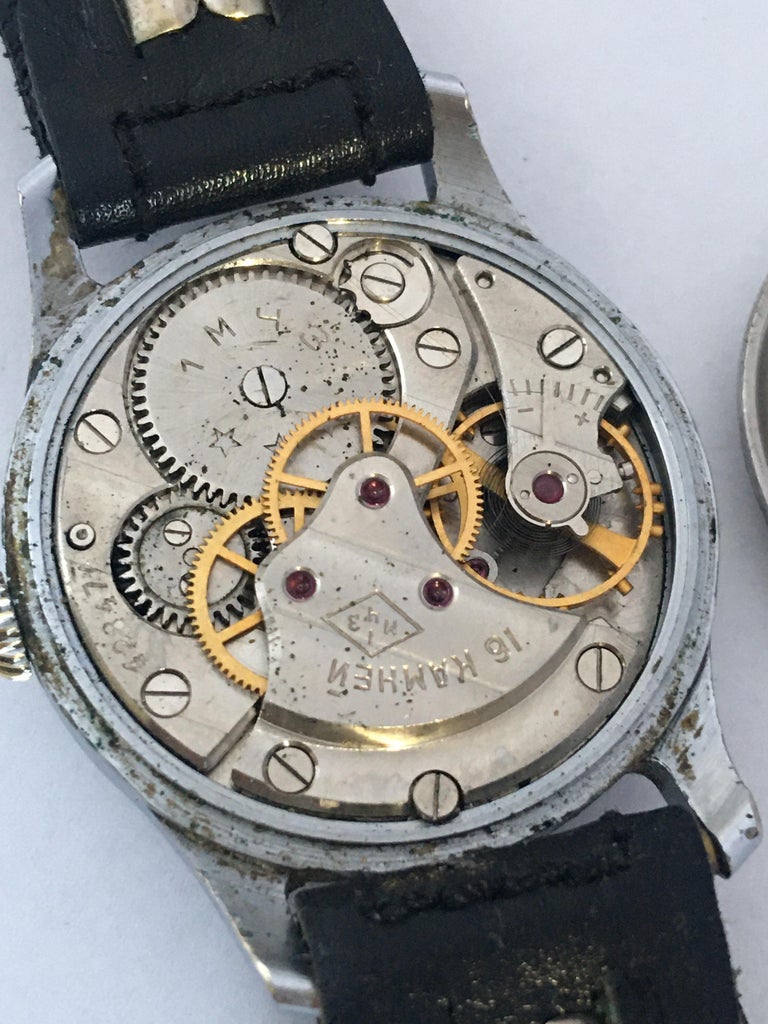 1950s Vintage Mockba Mechanical Watch For Sale at 1stDibs