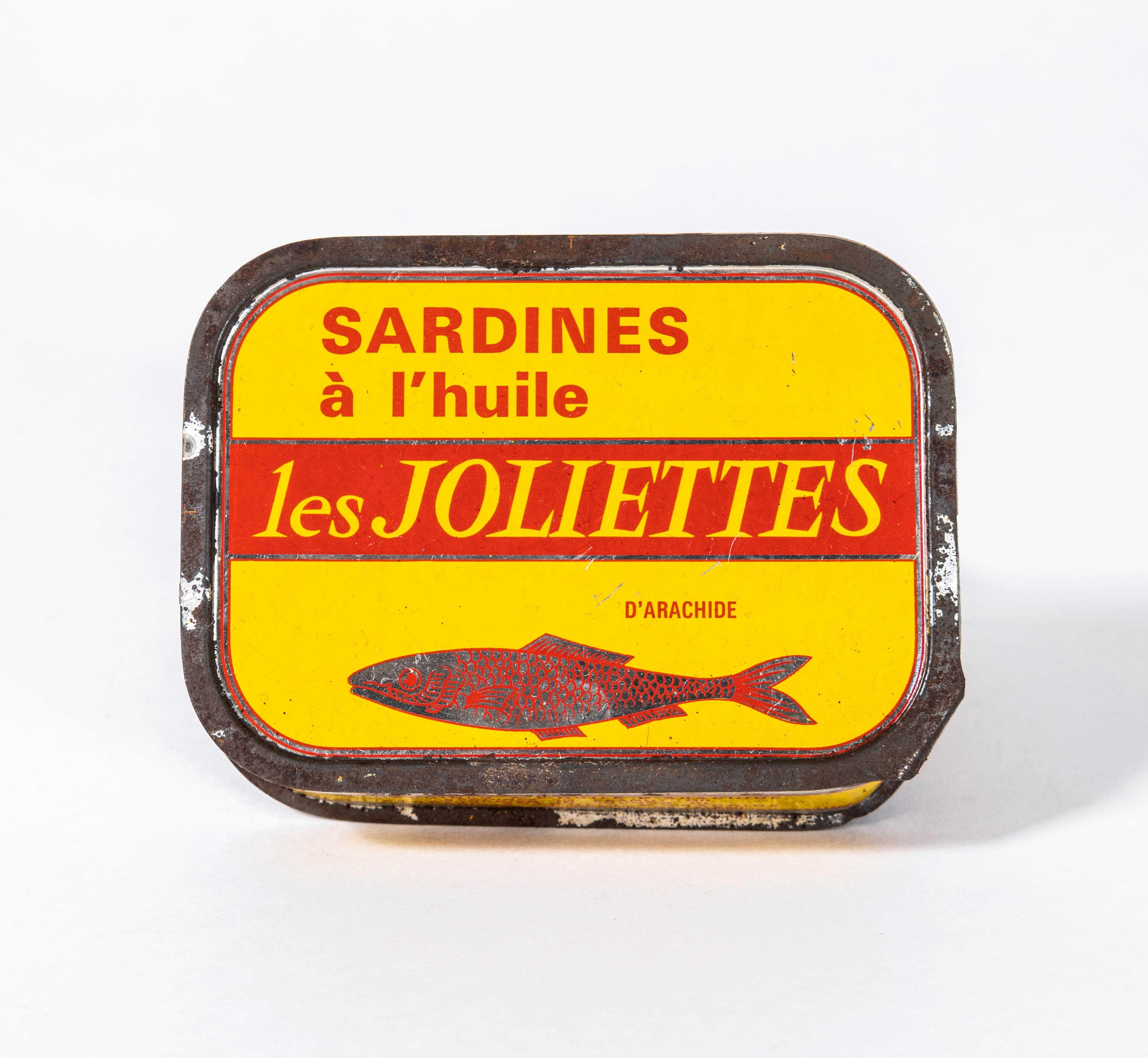 1950's Vintage New Old Stock Les Joliettes Sardine Tins - Large ...