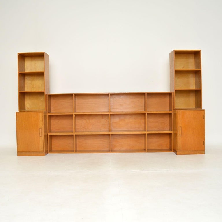 1950's Vintage Oak Stacking Bookcase by Unix at 1stDibs