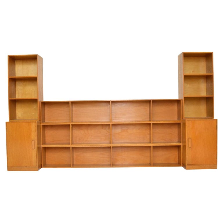 1950's Vintage Oak Stacking Bookcase by Unix at 1stDibs