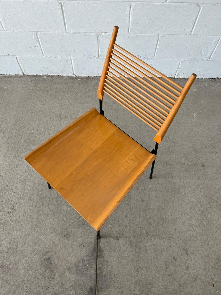 1950s Vintage Paul McCobb Shovel Dining Chair For Sale at 1stDibs