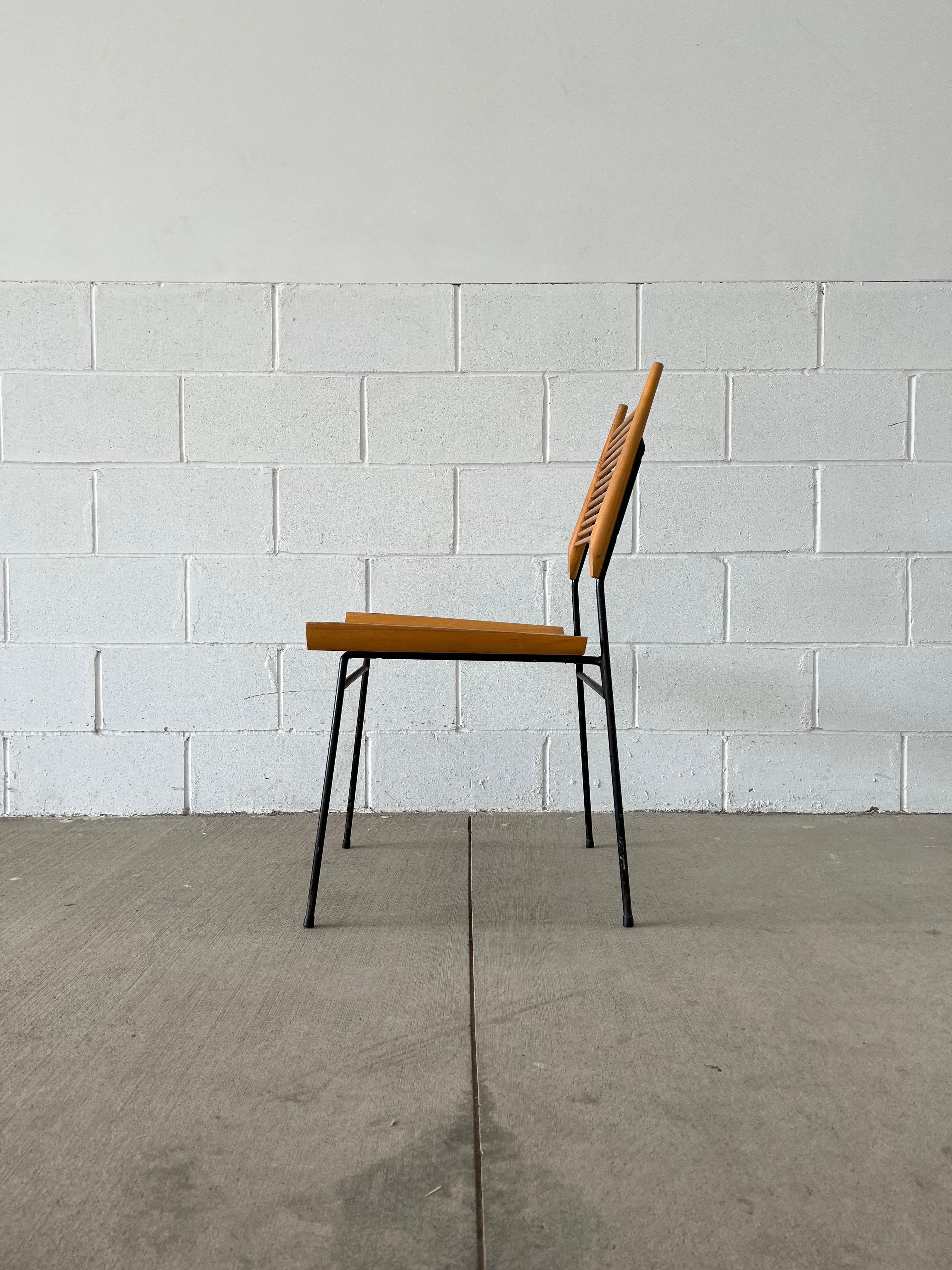 1950s Vintage Paul McCobb Shovel Dining Chair at 1stDibs