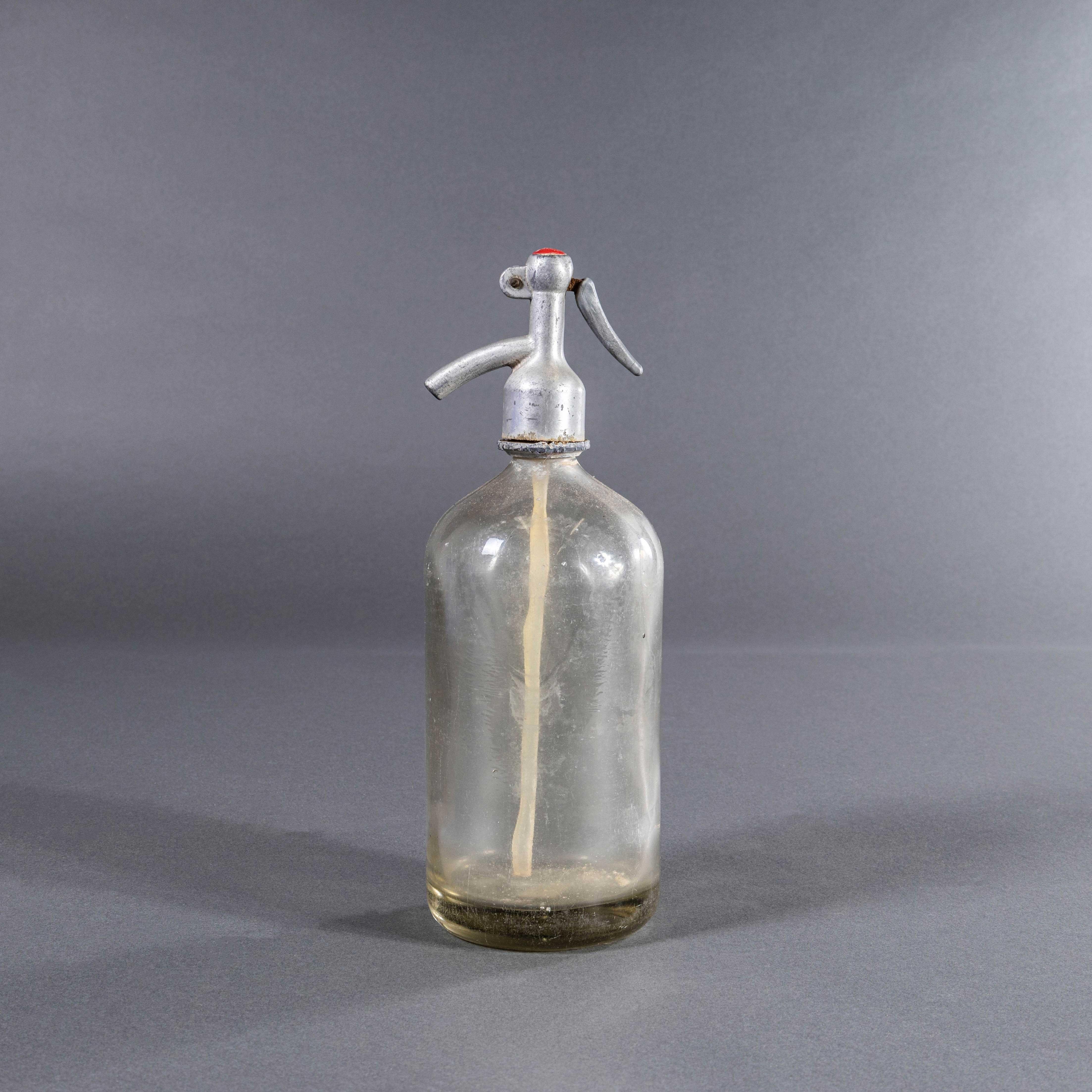 1950's Vintage Romanian Soda Siphons - Clear Glass - Large Quantity ...