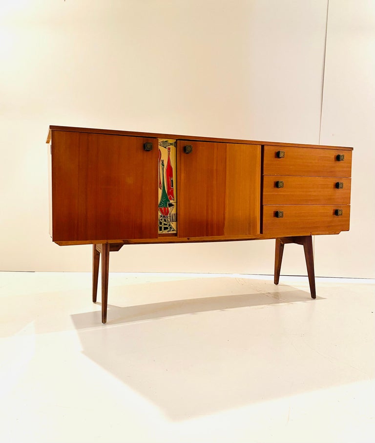 Midcentury sideboard, Italy 1950's For Sale at 1stDibs