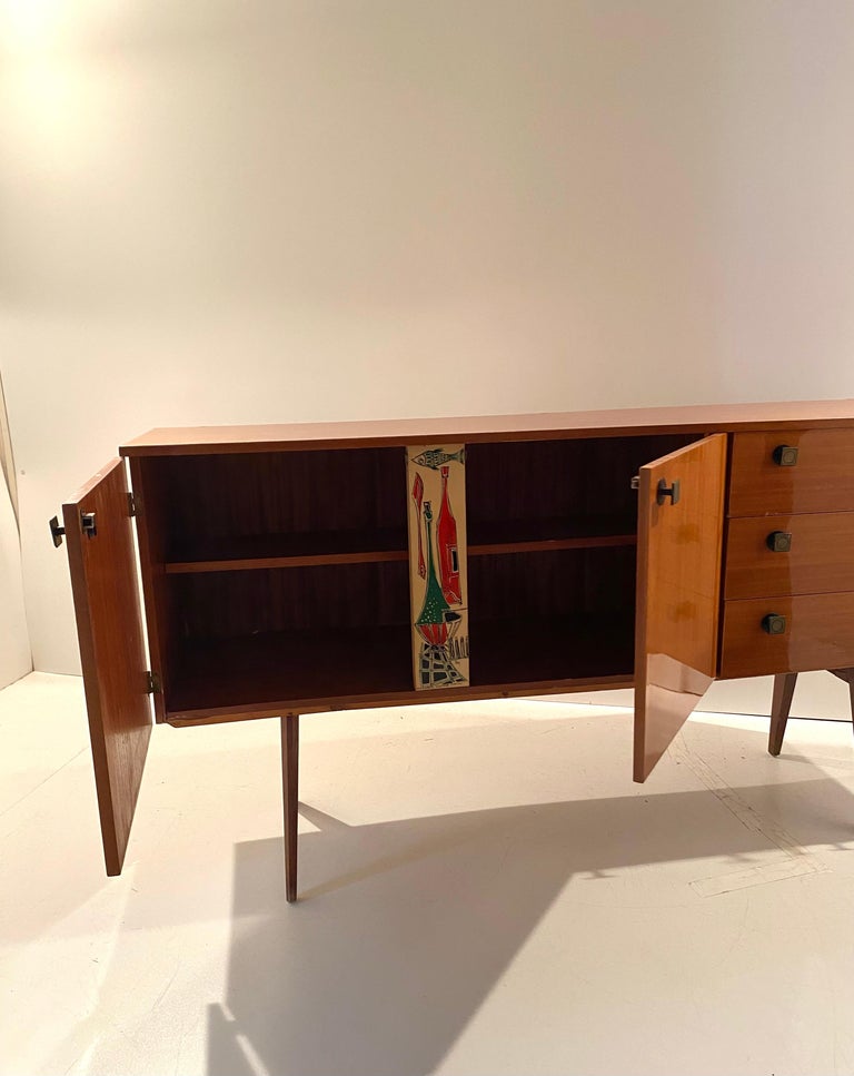 Midcentury sideboard, Italy 1950's For Sale at 1stDibs