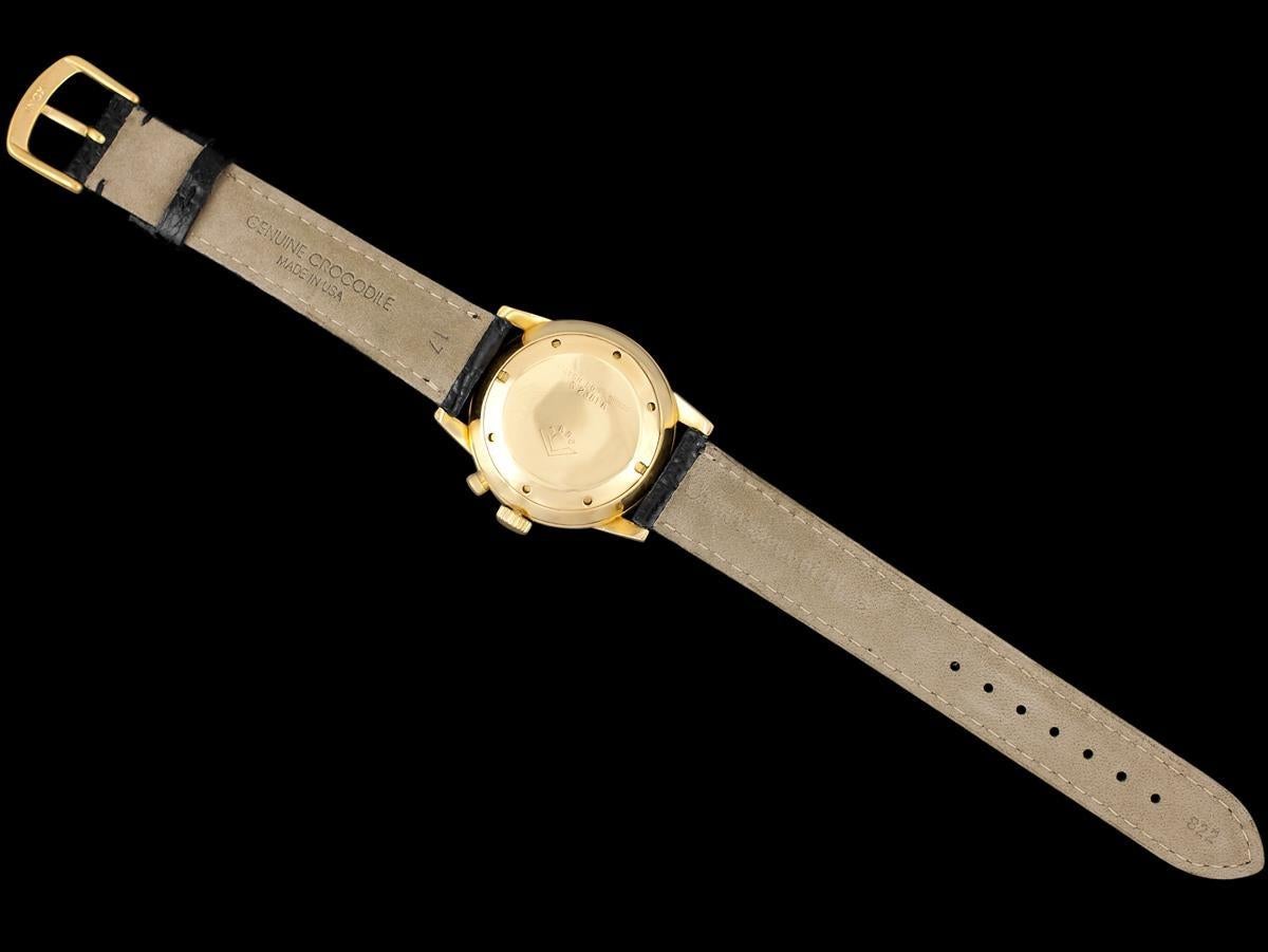 1950's VULCAIN CRICKET Vintage Mens "Watch of Presidents" - 18K Gold ...