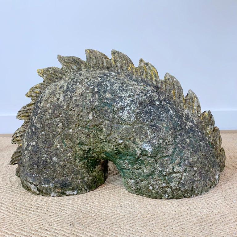 1950s Welsh Dragon Statue from a Pembrokeshire Manor House at 1stDibs