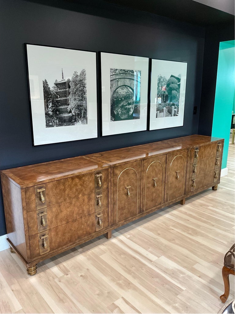 1950s William Doezema Mastercraft Credenza For Sale at 1stDibs